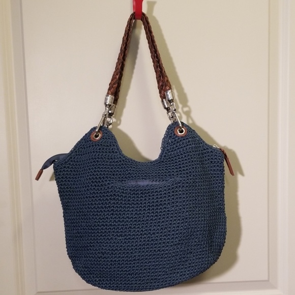 The Sak | Bags | The Sak Cobalt Blue Crocheted Bag | Poshmark